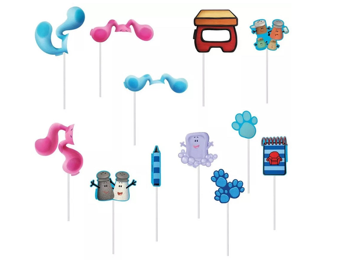 Blue's Clues & You! Paper Scene Setter with Photo Booth Props ...