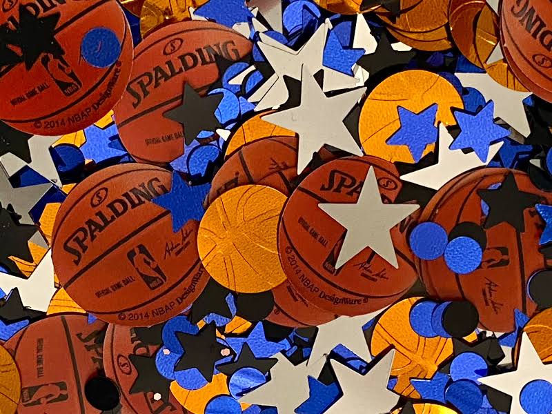 Basketball NBA Confetti, 1.2 Oz, 1 Count – Gonzales Party Store