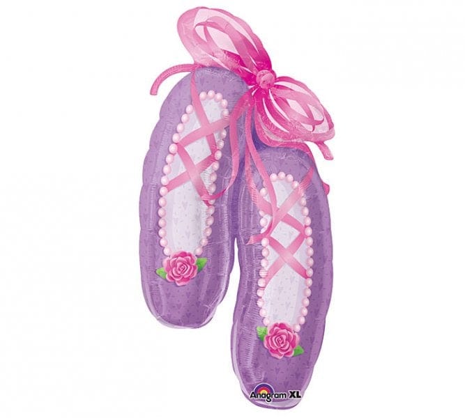 Ballerina Ballet Slippers 39″ Balloon – Gonzales Party Store