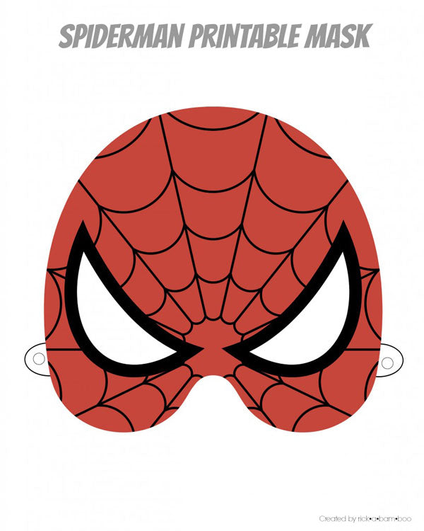 SpiderMan Paper Masks (8 Pack) – Gonzales Party Store